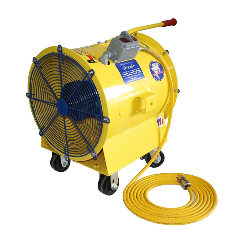 Texas Pneumatic Man Cooler - 48' Explosion Proof Motor, 220v, 3 Phase