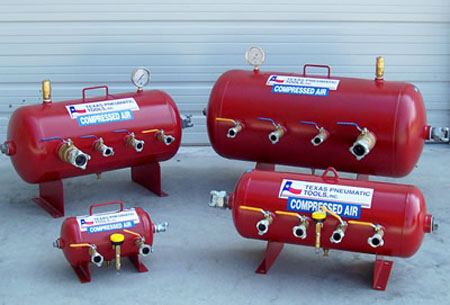 Air Manifold - ASME Certified 3/8 Quick Disconnect [TP-TX3AMF-QC375 ...